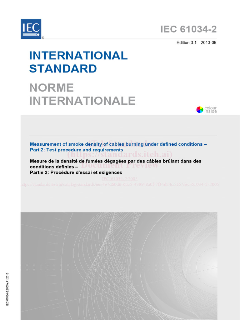 6.IEC-61034-2_(test procedure and requirements)measurement of smoke ...