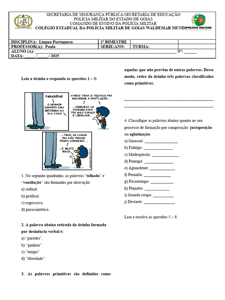 8 ano português | PDF | Semântica lexical | Famílias linguísticas