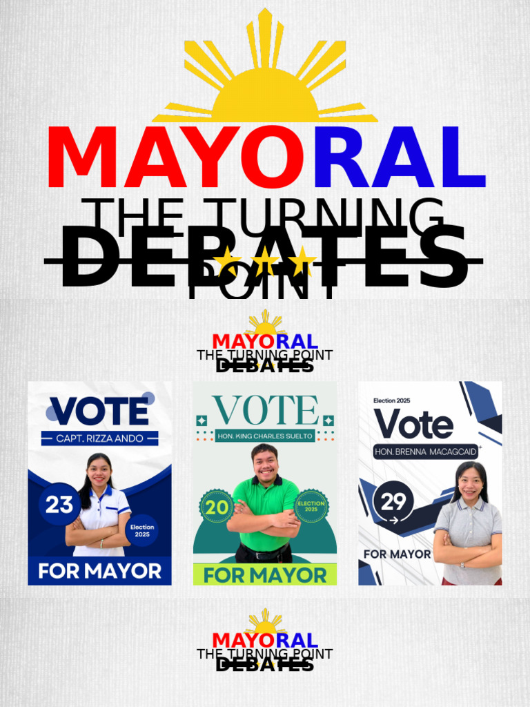 Mayoral Debate | PDF