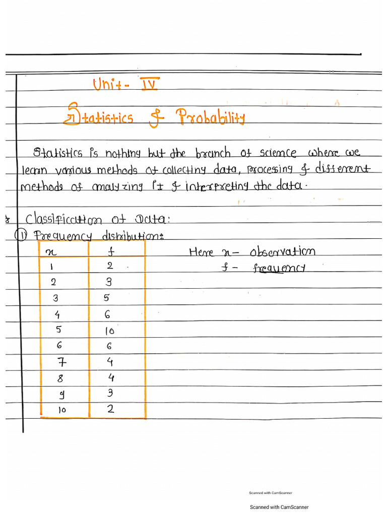 Unit 3 stat -1-8 | PDF