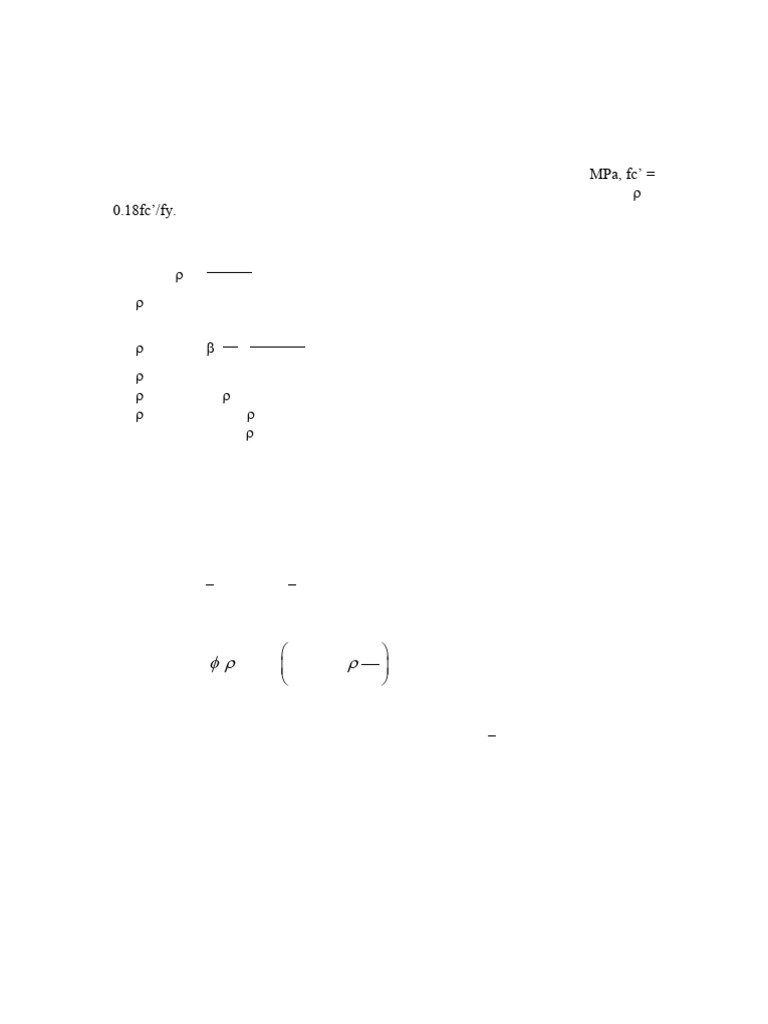 Plate No 1 Design of Singly Reinf Beam | PDF