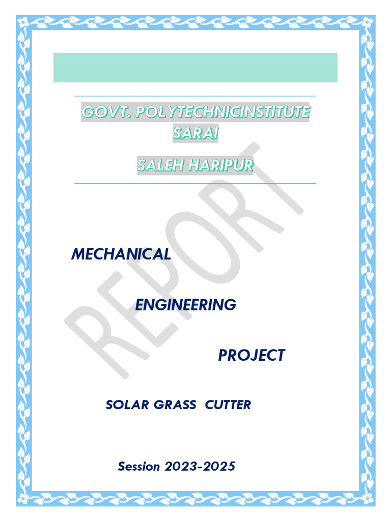 zain collage assiment geass cutter 23 | PDF | Solar Power | Solar Panel