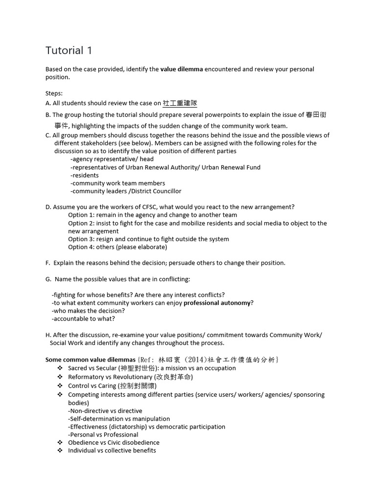 Tutorial 2 Guideline | PDF