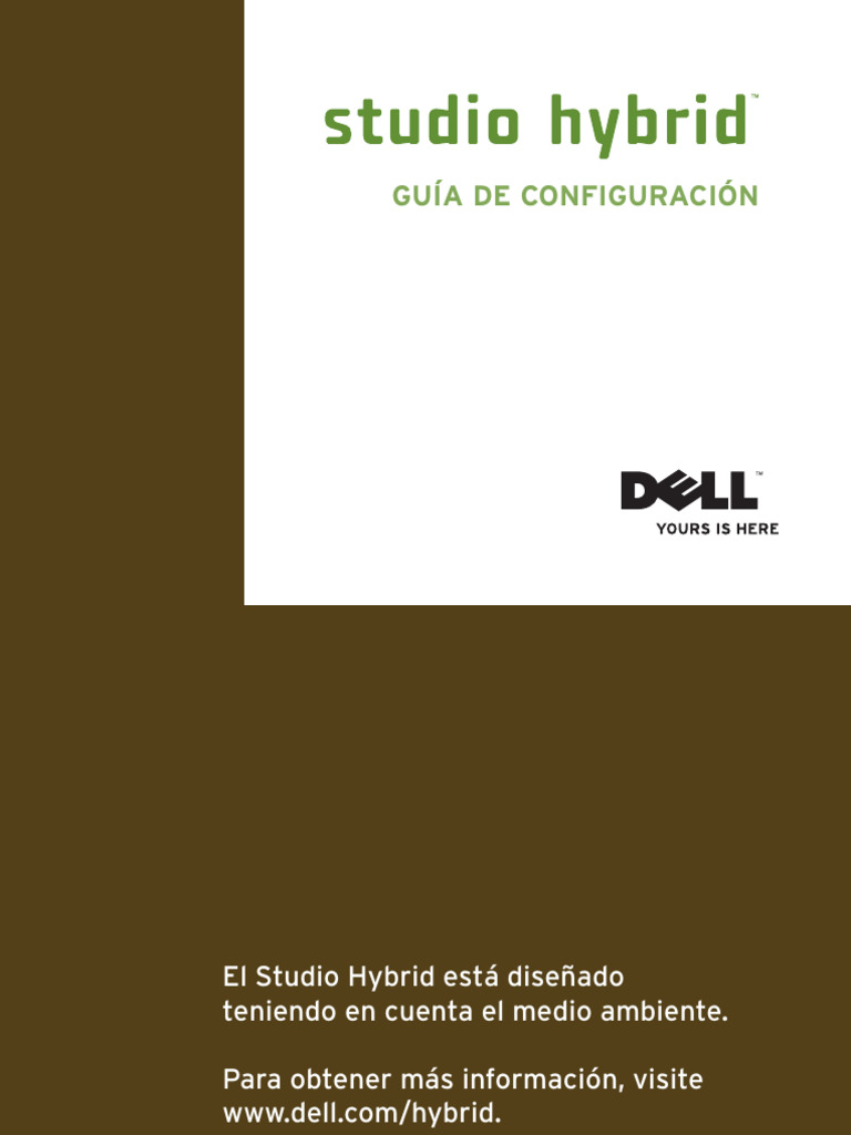 Studio-Hybrid Setup Guide Es-Mx | PDF | Hdmi | USB