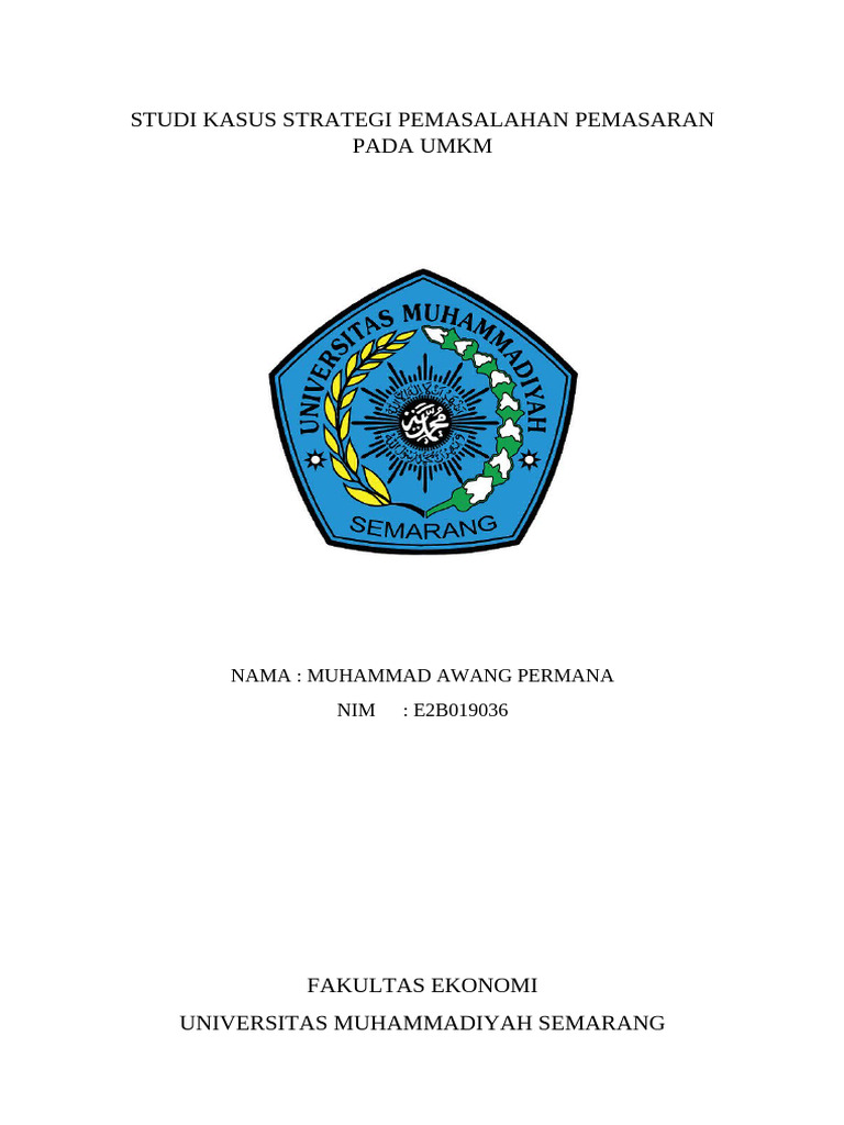 E2b019036 M.awang Akt A1 Sim Studkas | PDF