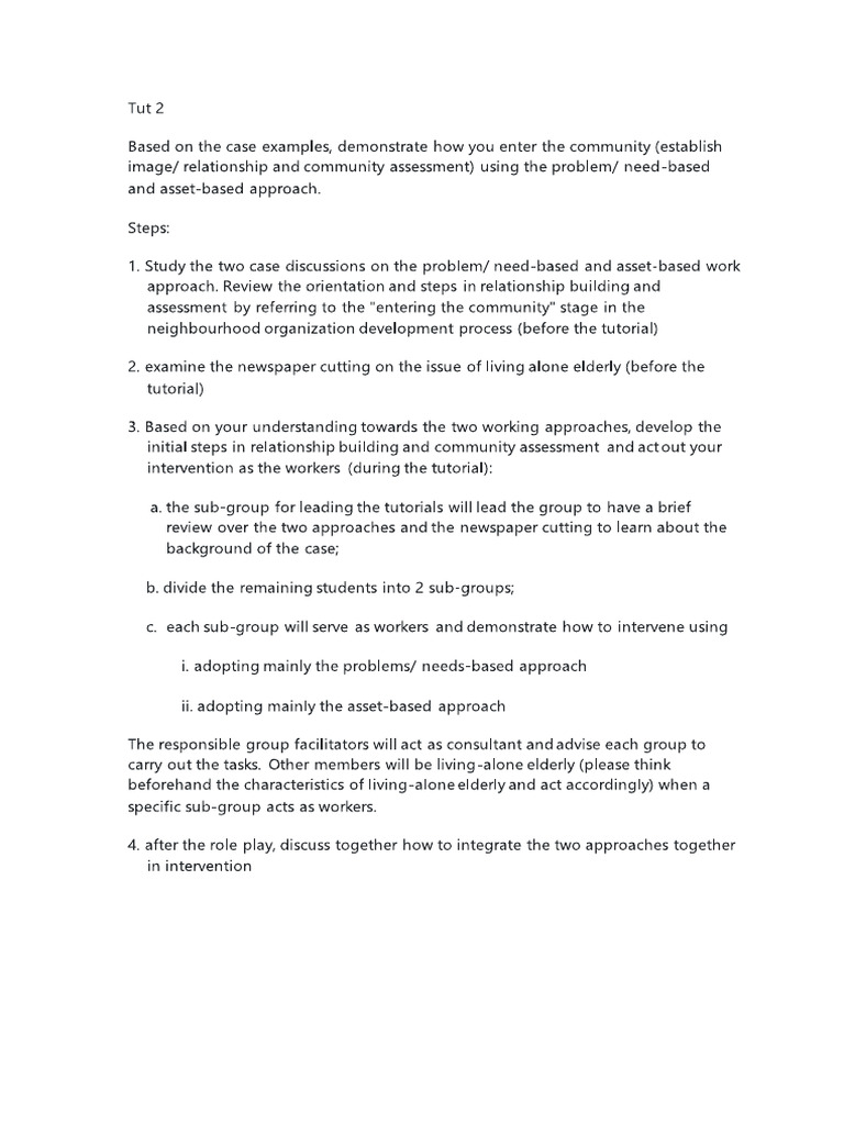 Tutorial 1 Guideline | PDF