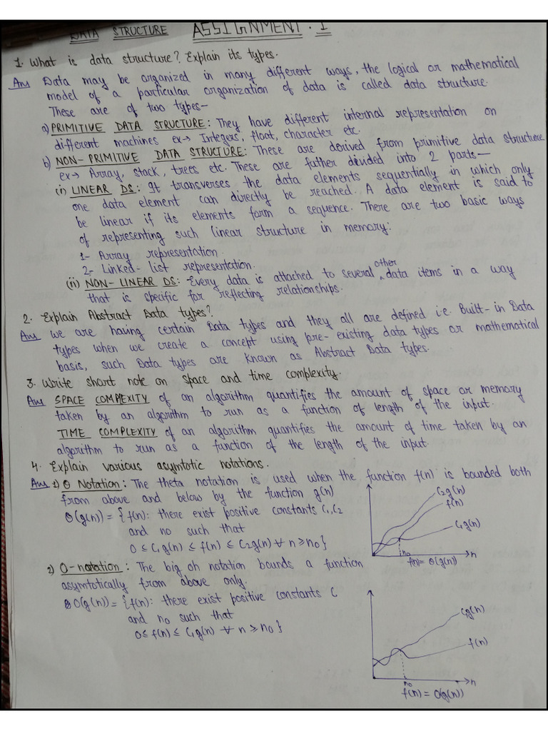 DS Assignment 1 | PDF