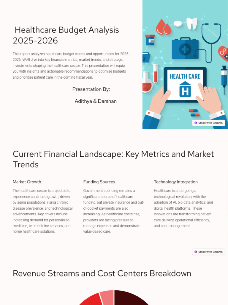 Healthcare Budget Analysis 2025 2026 | PDF | Health Care | Computer ...