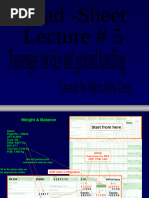 Manual Loadsheet B737 | PDF | Aircraft | Aviation