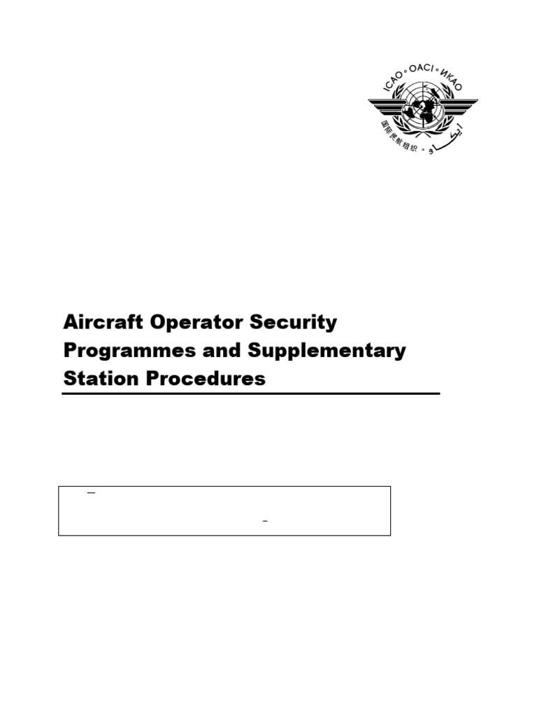8973 - AOSP SSP - PUBLIC | PDF | Audit | Airport Security