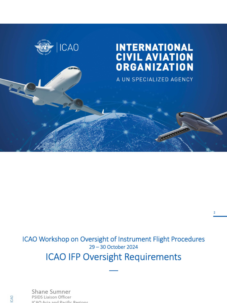 01 Oversight Requirements of IFPs - Rev.1 | PDF | Instrument Flight ...
