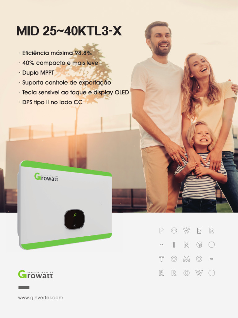 Datasheet Growatt | PDF