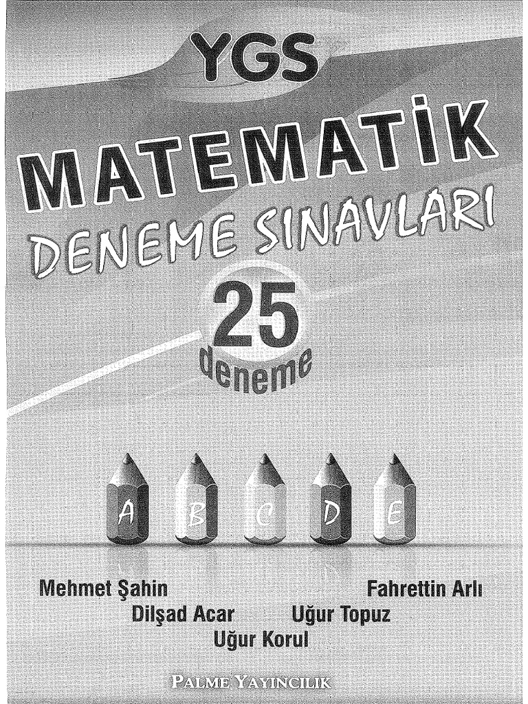 Palme Ygs Deneme (1) | PDF