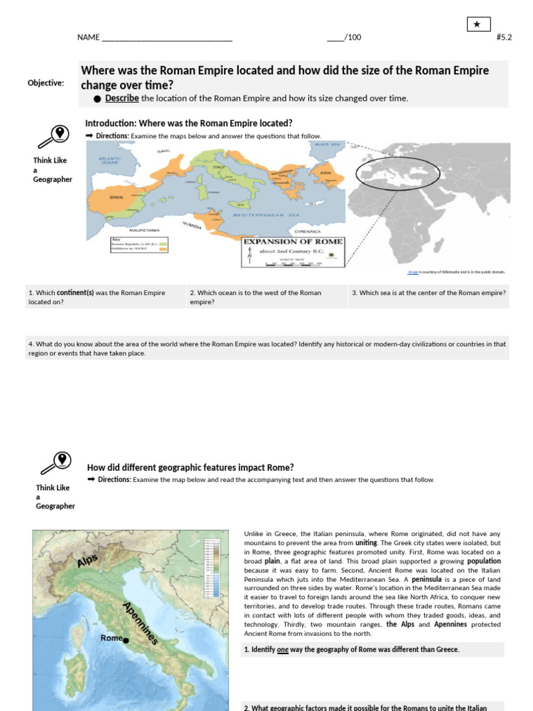 #5.2 - What Was The Geographic and Historical Context For The Rise of ...