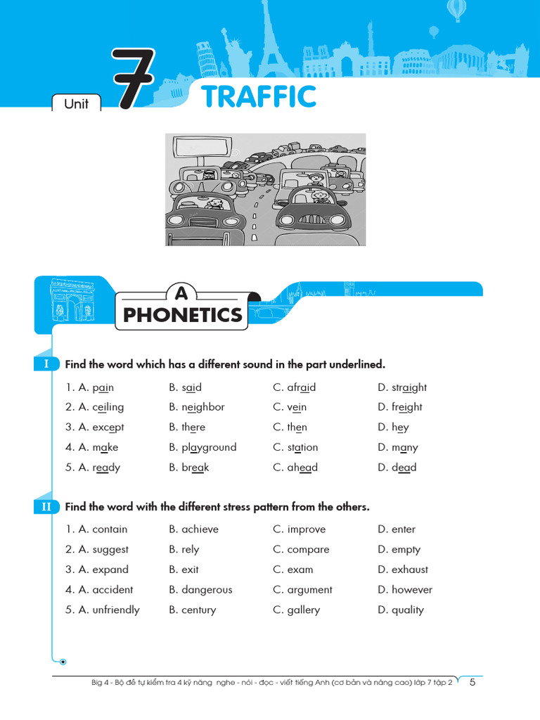 Unit 7 Global Success Big 4 | PDF | Land Transport | Road Transport