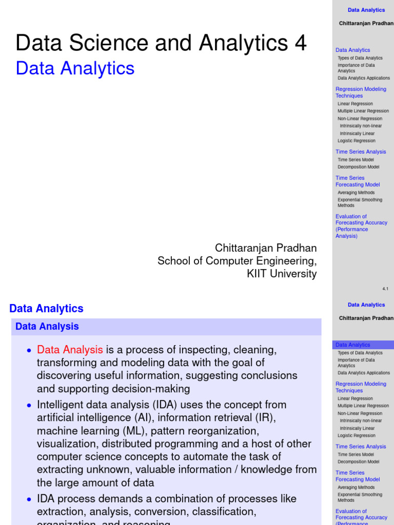 DSA-4 | PDF | Regression Analysis | Analytics