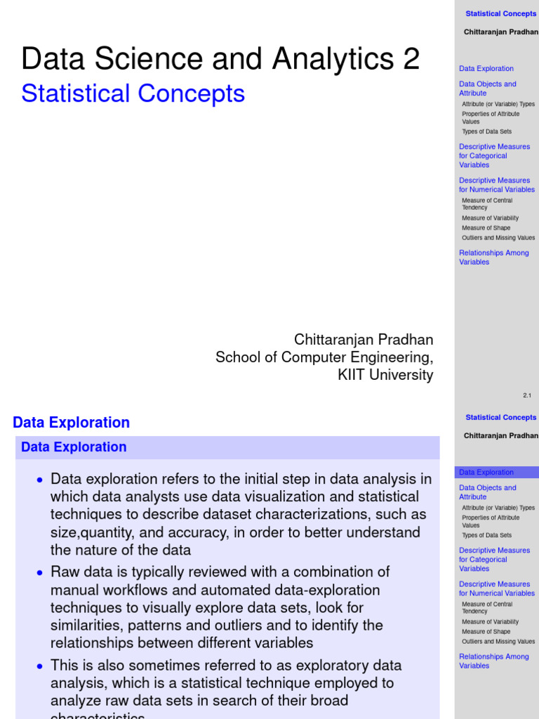 DSA-2 | PDF | Mean | Data Analysis