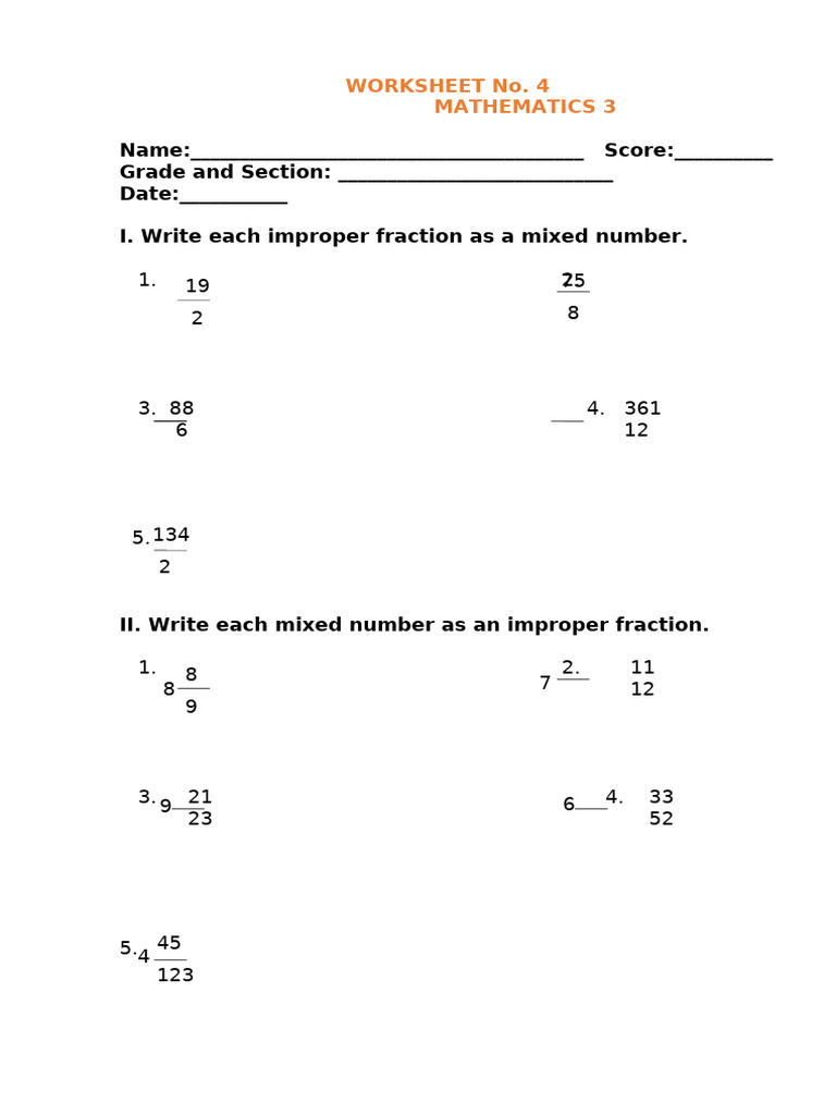 Worksheet No. 4 4th Q | PDF