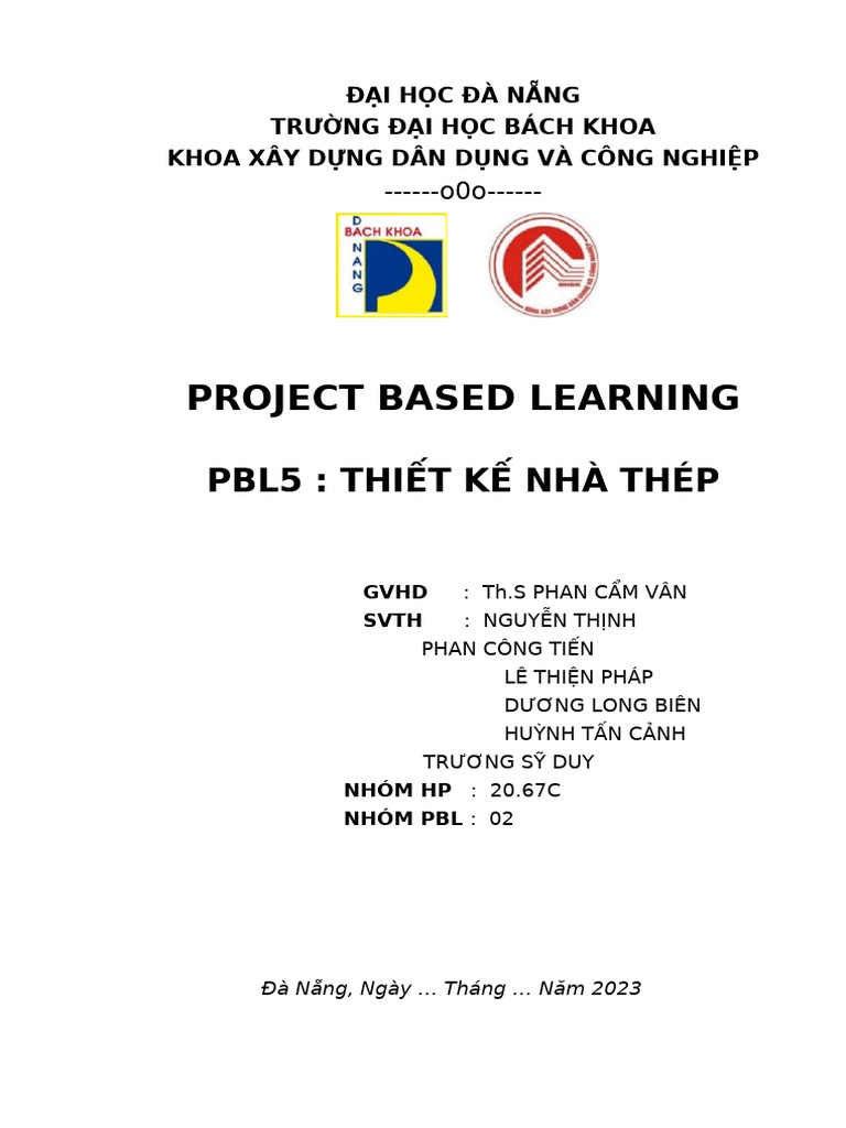 Thuyết Minh PBL5 - Nhóm 2 | PDF