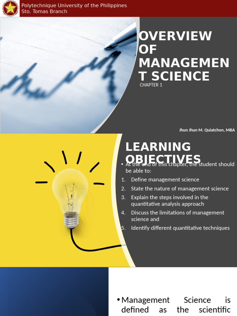 Chapter-1-OVERVIEW-OF-MANAGEMENT-SCIENCE (1) | PDF | Quantitative ...