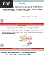 Biogas Heating Value Calculations | PDF | Biogas | Gases
