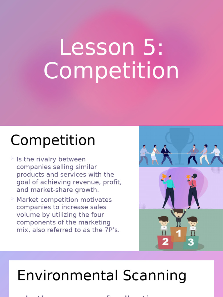 Lesson 5 Competition | PDF