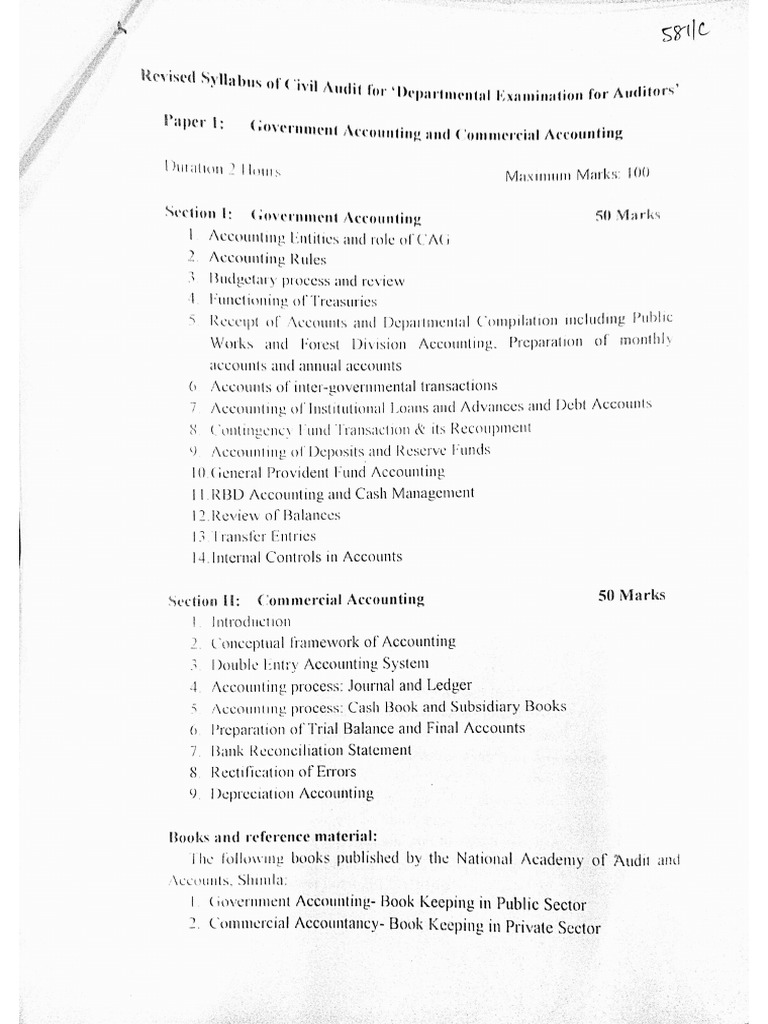 Revised Syllabus of DCT | PDF