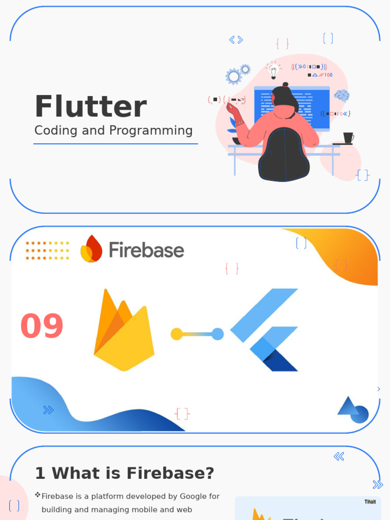 Firebase Configuration With Flutter | PDF | Mobile App | Command Line Interface