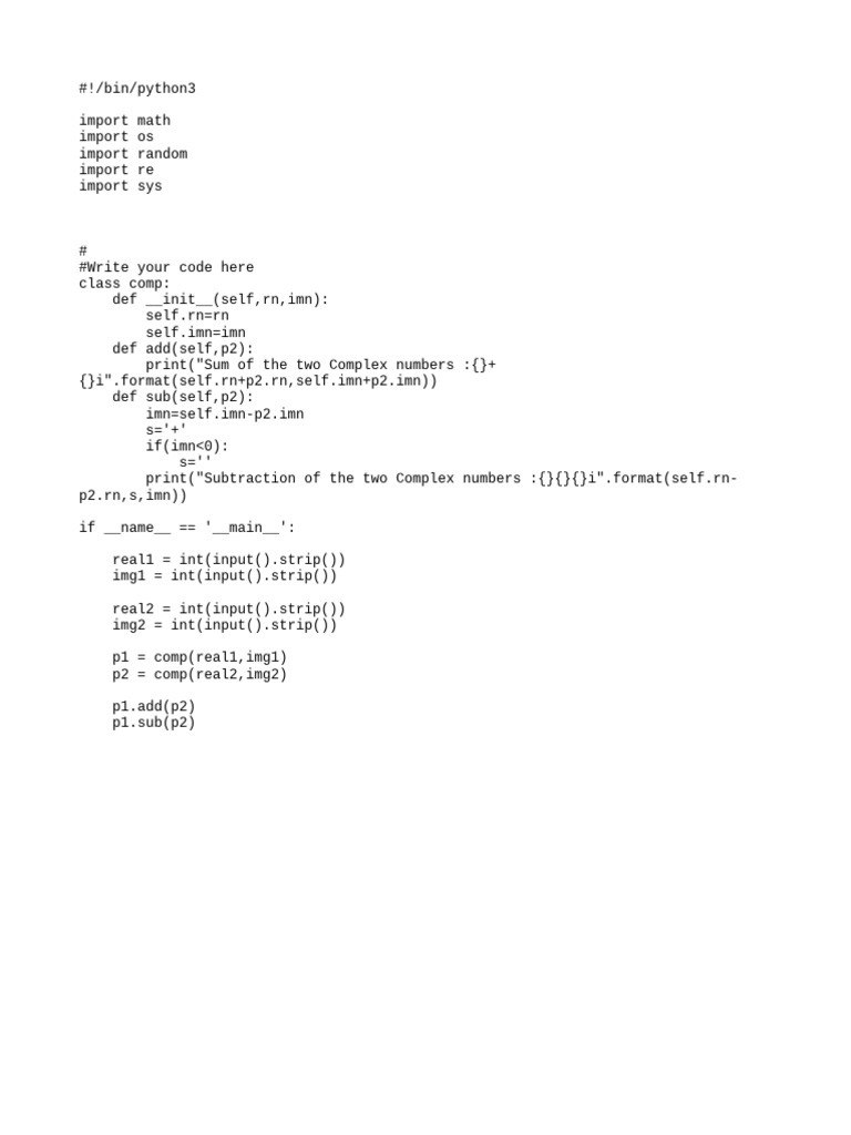 Classes and Object 1 - Task 2 | PDF