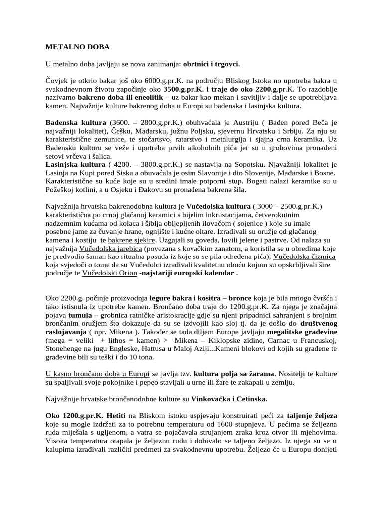 Metalno Doba | PDF
