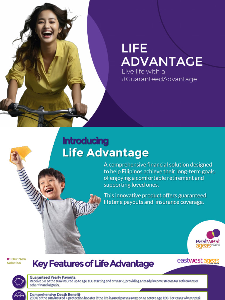 Life Advantage: Comprehensive Insurance Plan | PDF | Insurance | Life ...