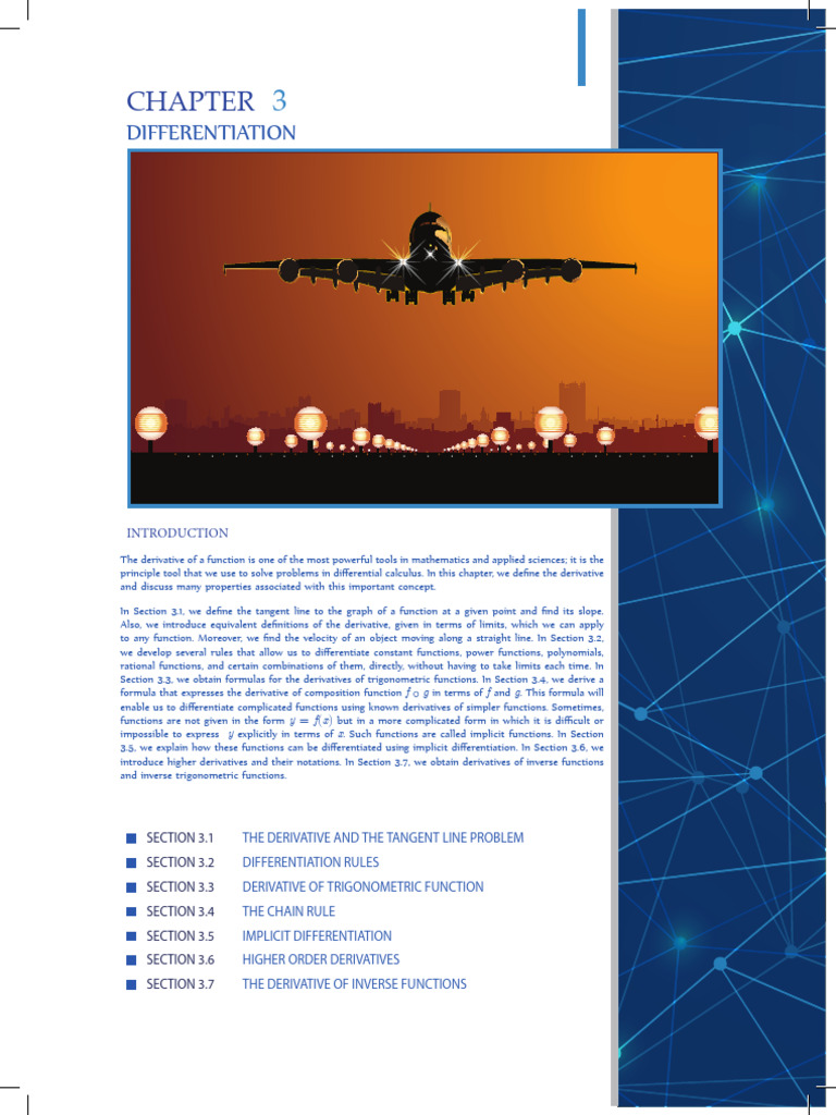 Differentiation | PDF | Derivative | Function (Mathematics)