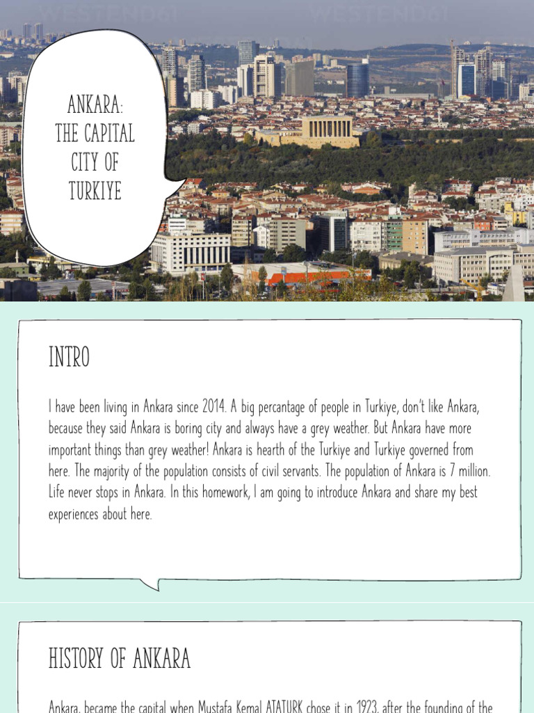 Discover Ankara: Heart of Turkiye | PDF | Ankara | Turkey
