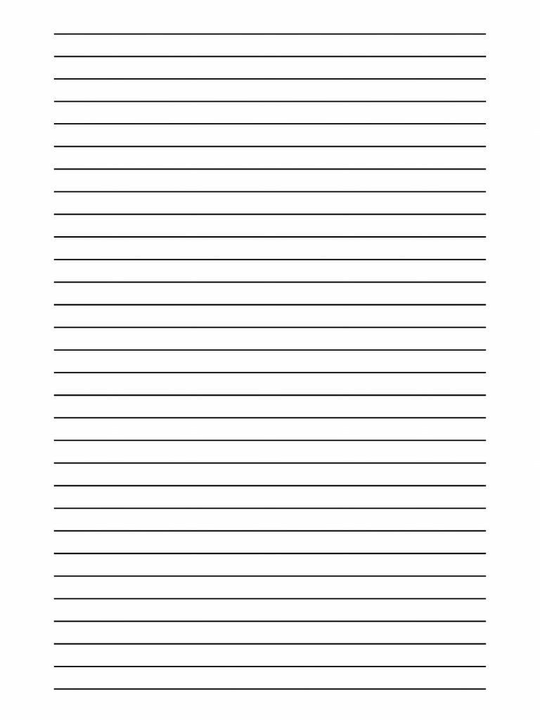 White Black Minimalist Notes Page Planner | PDF
