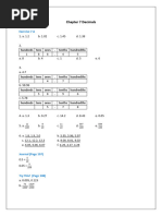 Class 5 Decimal Worksheet Exercises | PDF | Mathematics | Encodings