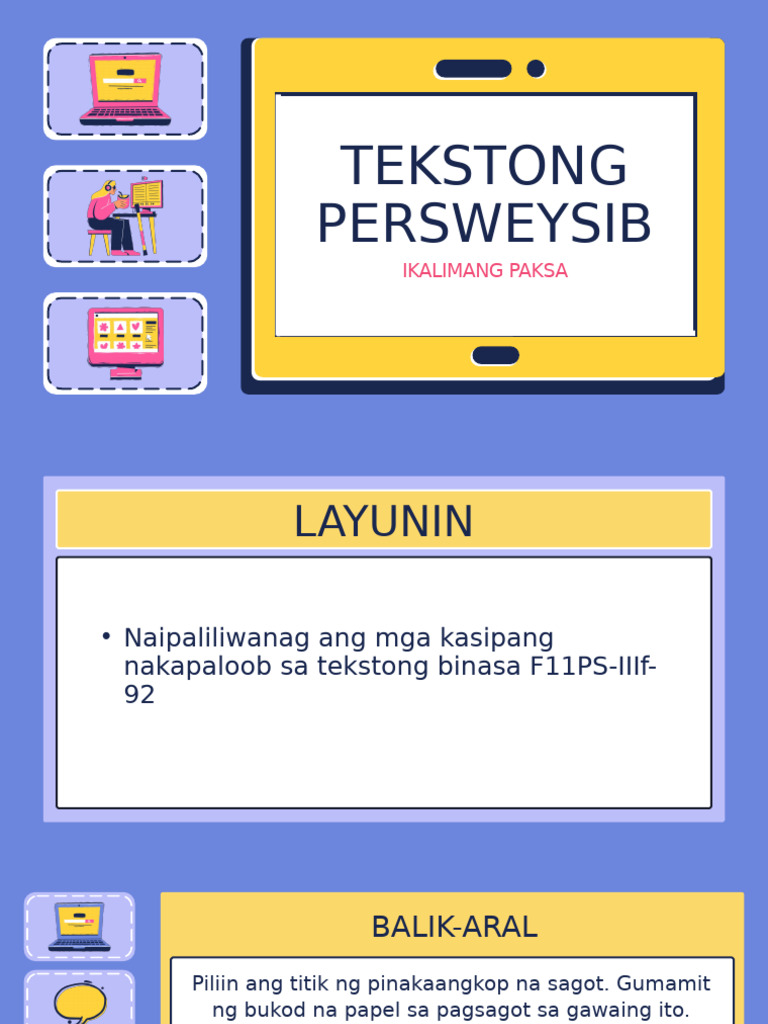 Tekstong Persweysiv | PDF