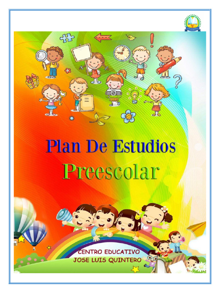 Plan de Estudios Preescolar | PDF | Educación de la primera infancia ...