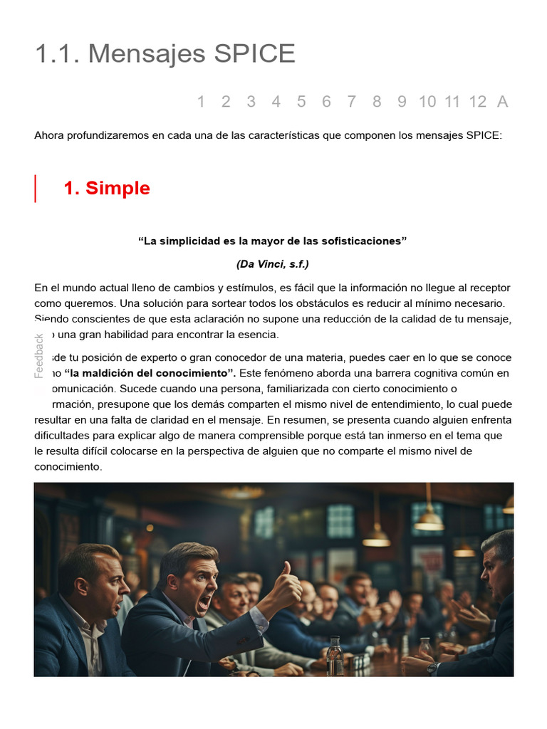 1.1. Mensajes SPICE - Comunicación Efectiva | PDF | Comunicación ...
