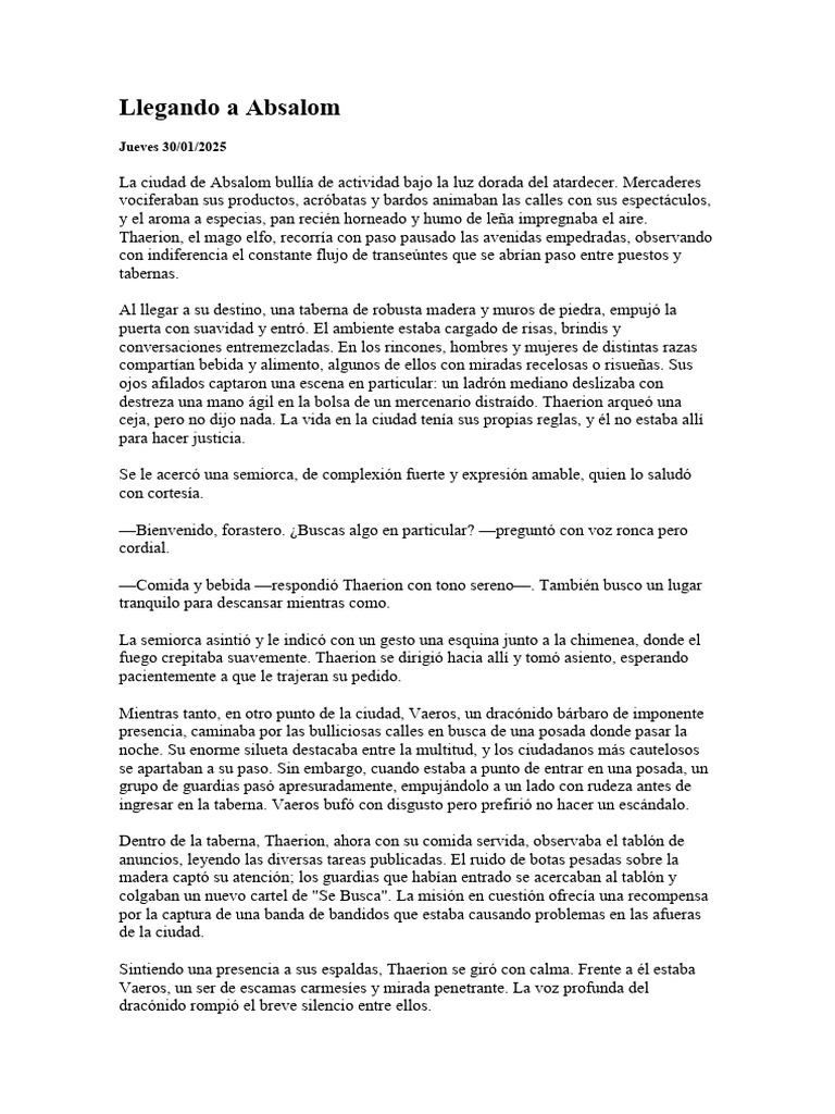 Llegando A Absalom | PDF