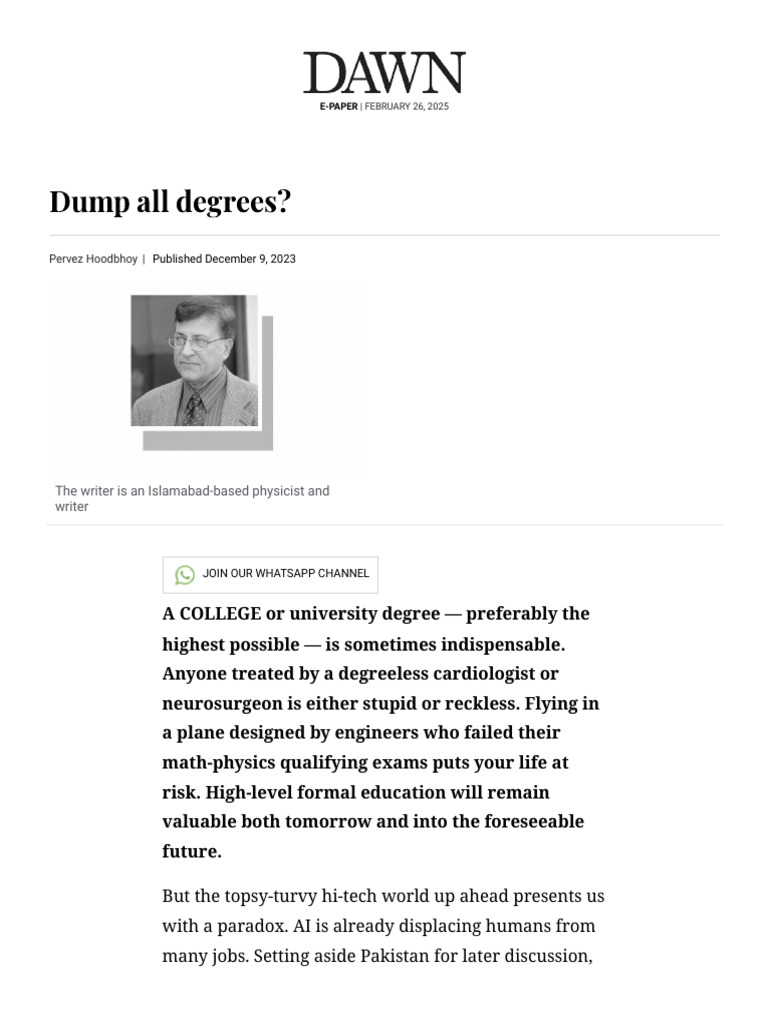 Article For Reading in Class | PDF