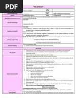 6th September Writing | PDF | Teachers | Lesson Plan