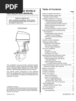 Force 85 125 HP Outboard Owners Manual | PDF