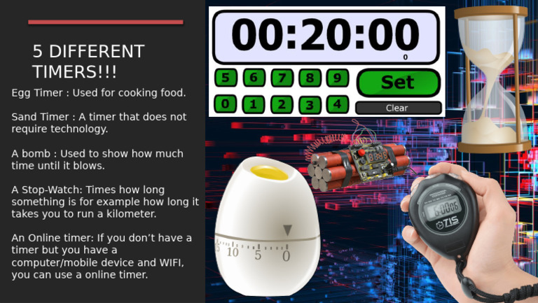 5 Different Timers | PDF