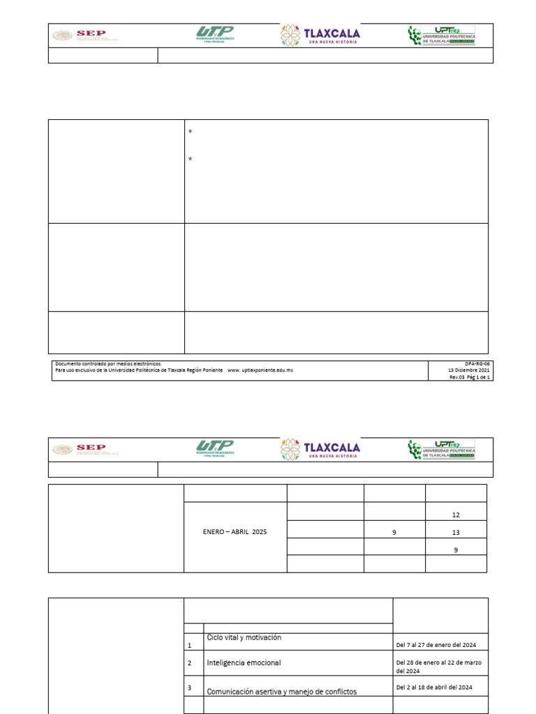 Plan Cuatrimestral NME 2DO | PDF | Aprendizaje | Cognición