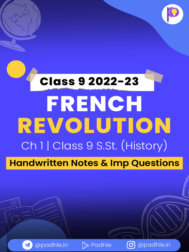 Class 9 French Revolution Notes | PDF