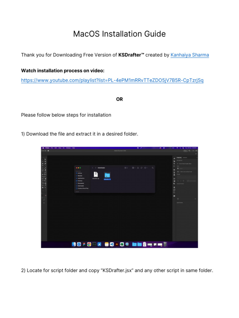 MacOS Installation Guide | PDF