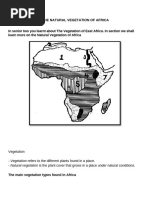 Biomes of South Africa - Table | PDF