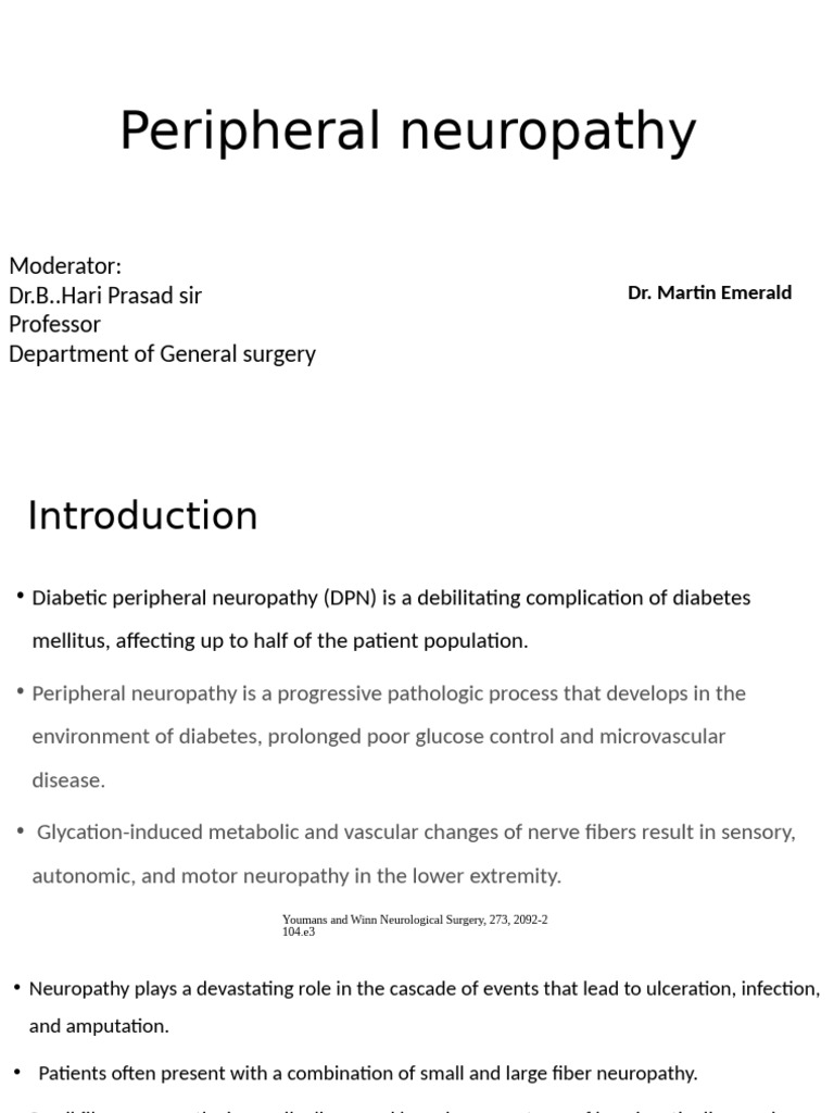 Peripheral Nueropathy | PDF | Peripheral Neuropathy | Axon