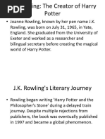 Harry Potter Monologue | PDF | Harry Potter Universe | Harry Potter