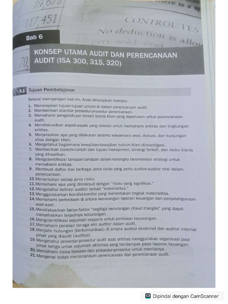Bab 6 Audit | PDF